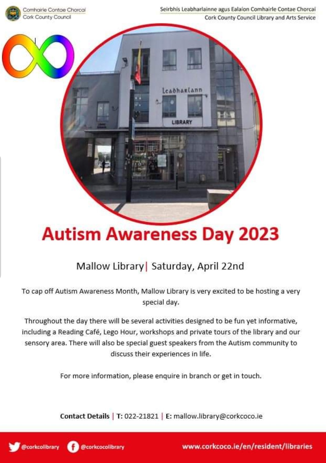 Mallow Autism Awareness Day - Le Cheile Family Resource Centre