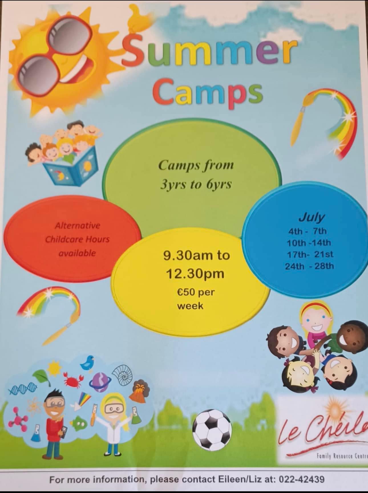 Le Cheile Summer Camps - Le Cheile Family Resource Centre